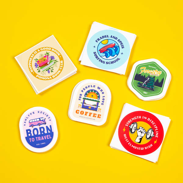White Film Stickers - Durable, Easy Peel | Avery