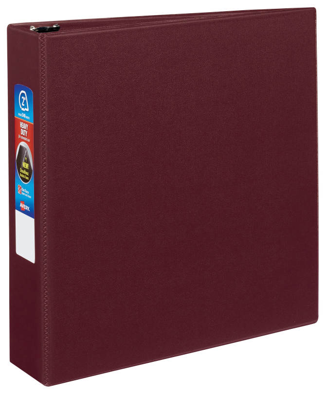 Avery Heavy-Duty Binder 540-Sheet Capacity Maroon (79362) | Avery.com