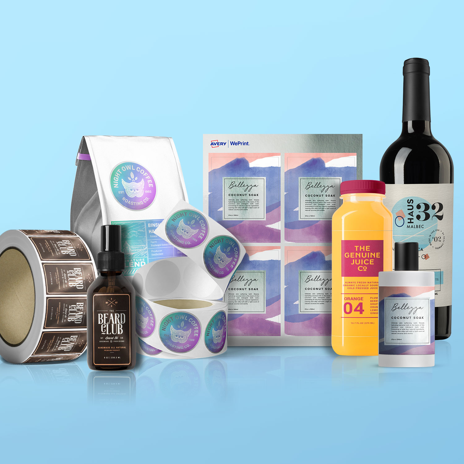 Compare Avery label materials - Blank & Custom Printed | Avery.com