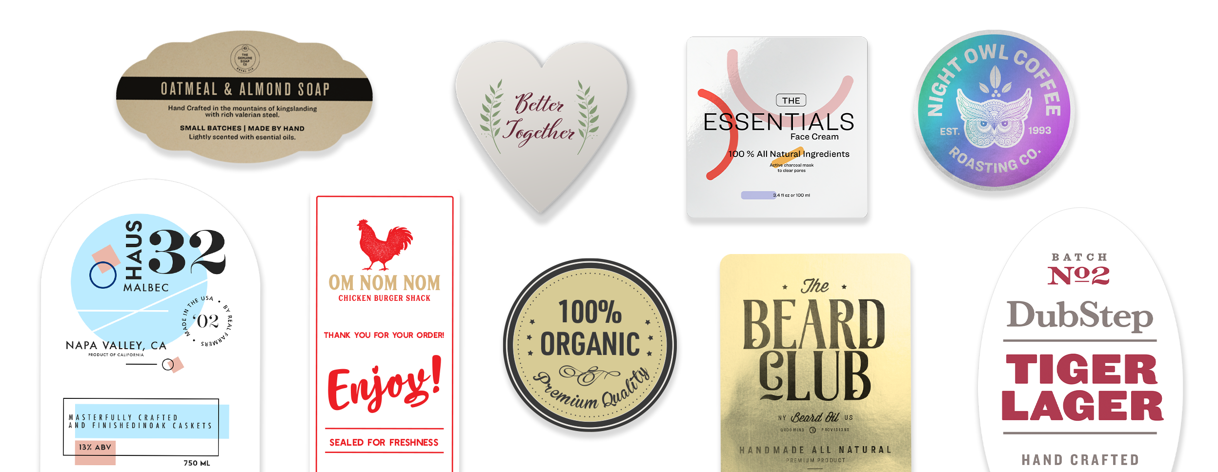 Printable Labels - By the Sheet in 25 Materials | Avery