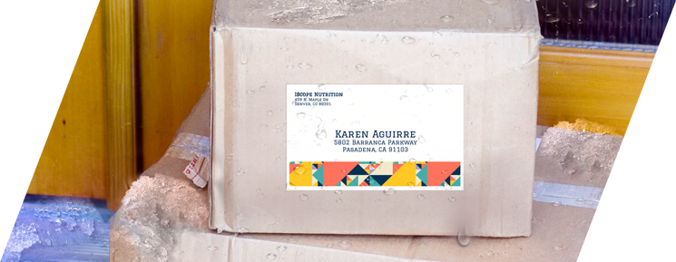 Printable Weatherproof Labels - Freezer Safe