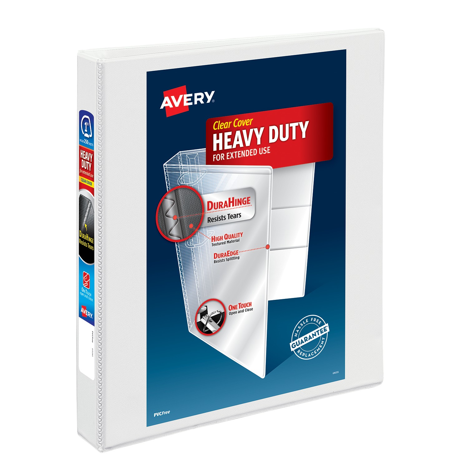 Avery Heavy-Duty View Binder 275-Sheet Capacity White (79199) | Avery.com