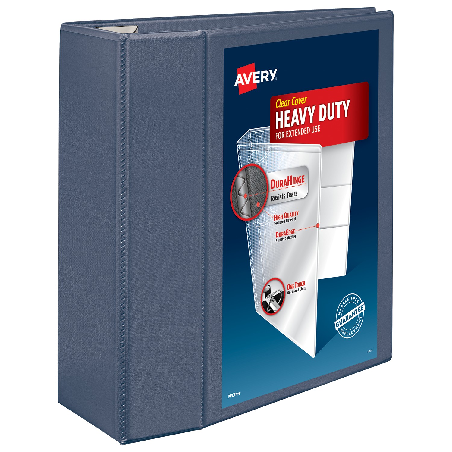 Avery Heavy-Duty View Binder 1 DuraHinge™, Soft Purple (79342) | Avery.com