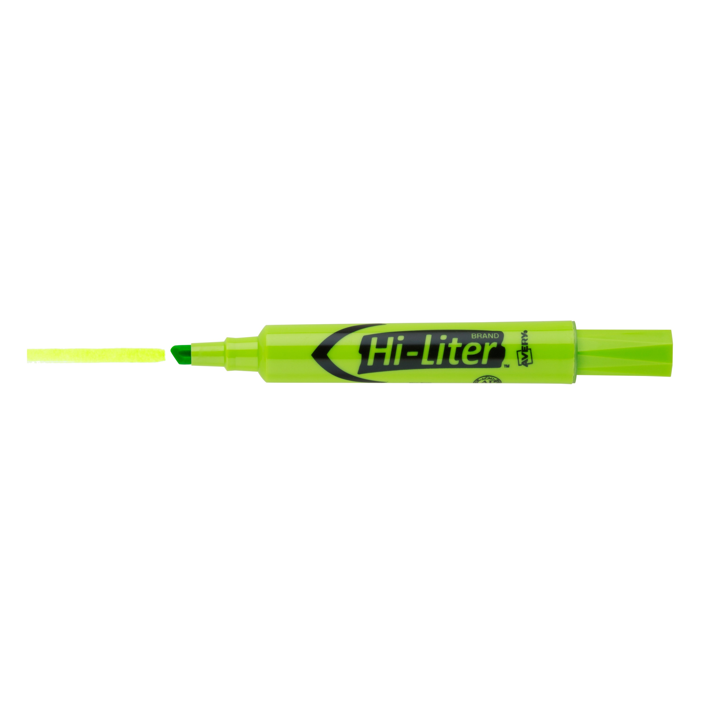 Avery Hi-Liter® Desk-Style Highlighter Smear Safe™, Nontoxic (24020 ...