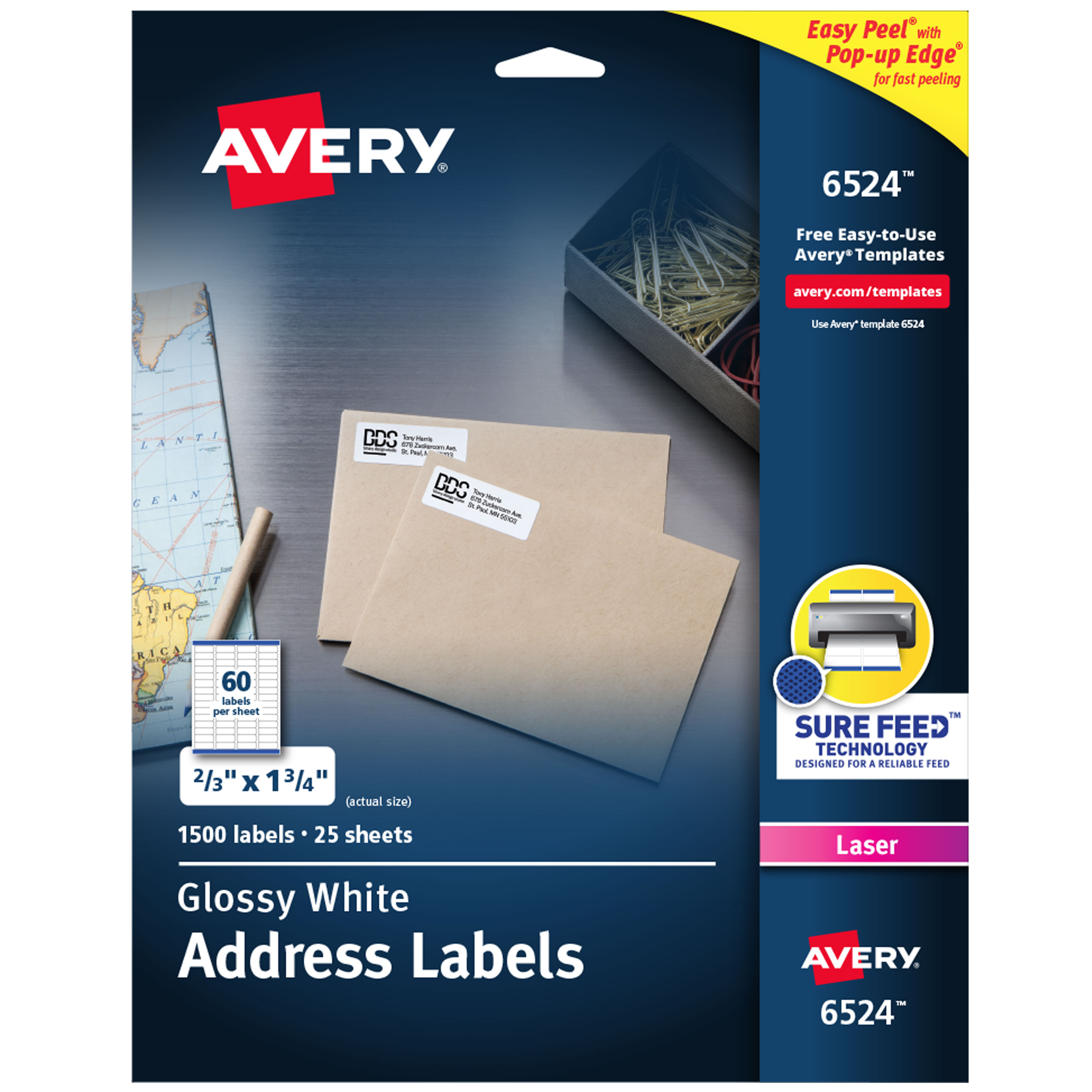 Avery Easy Peel Address Labels | Avery.com