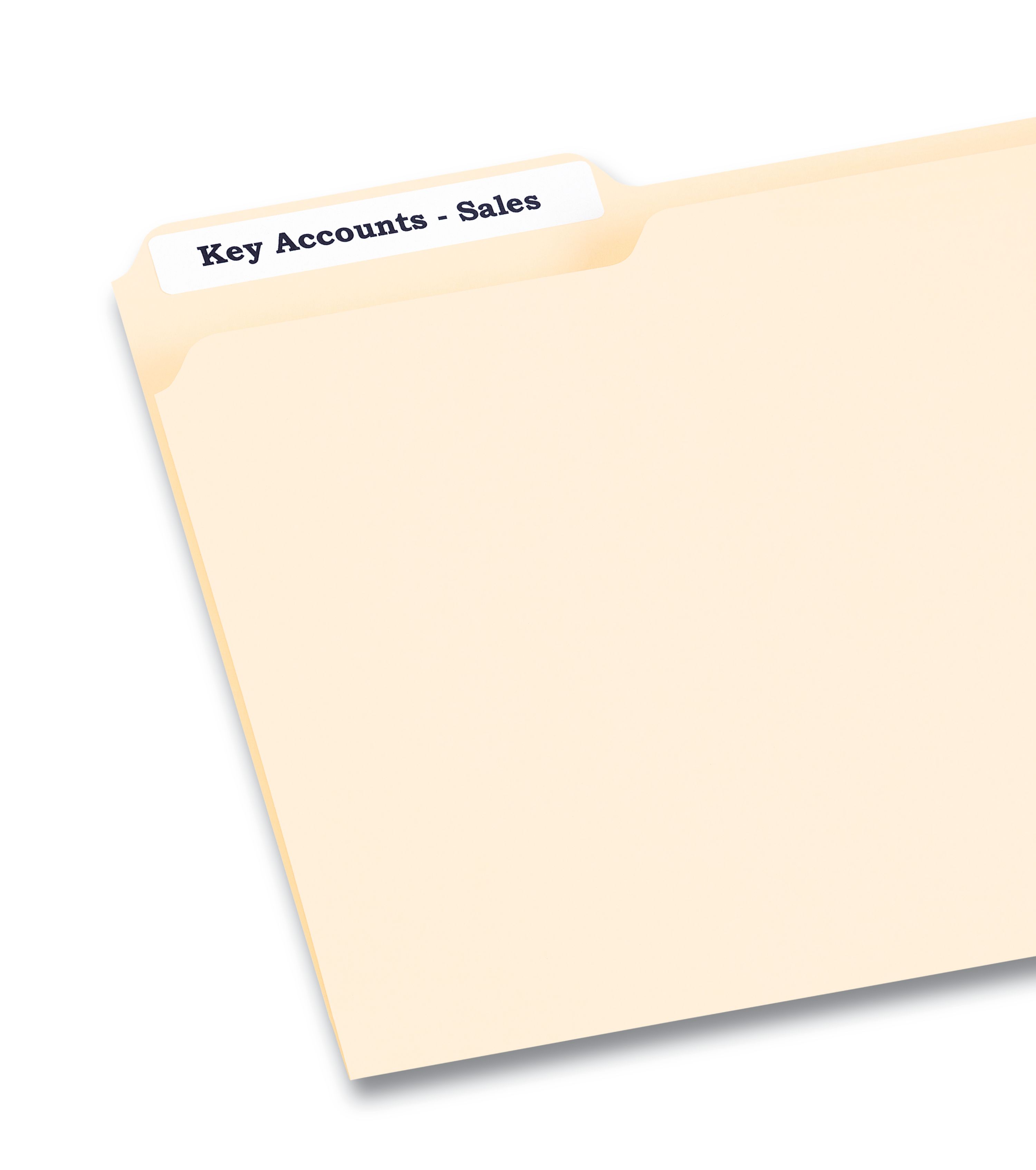 File Folder Labels, 2/3" x 3-7/16", White 8366 | Avery.com | Avery