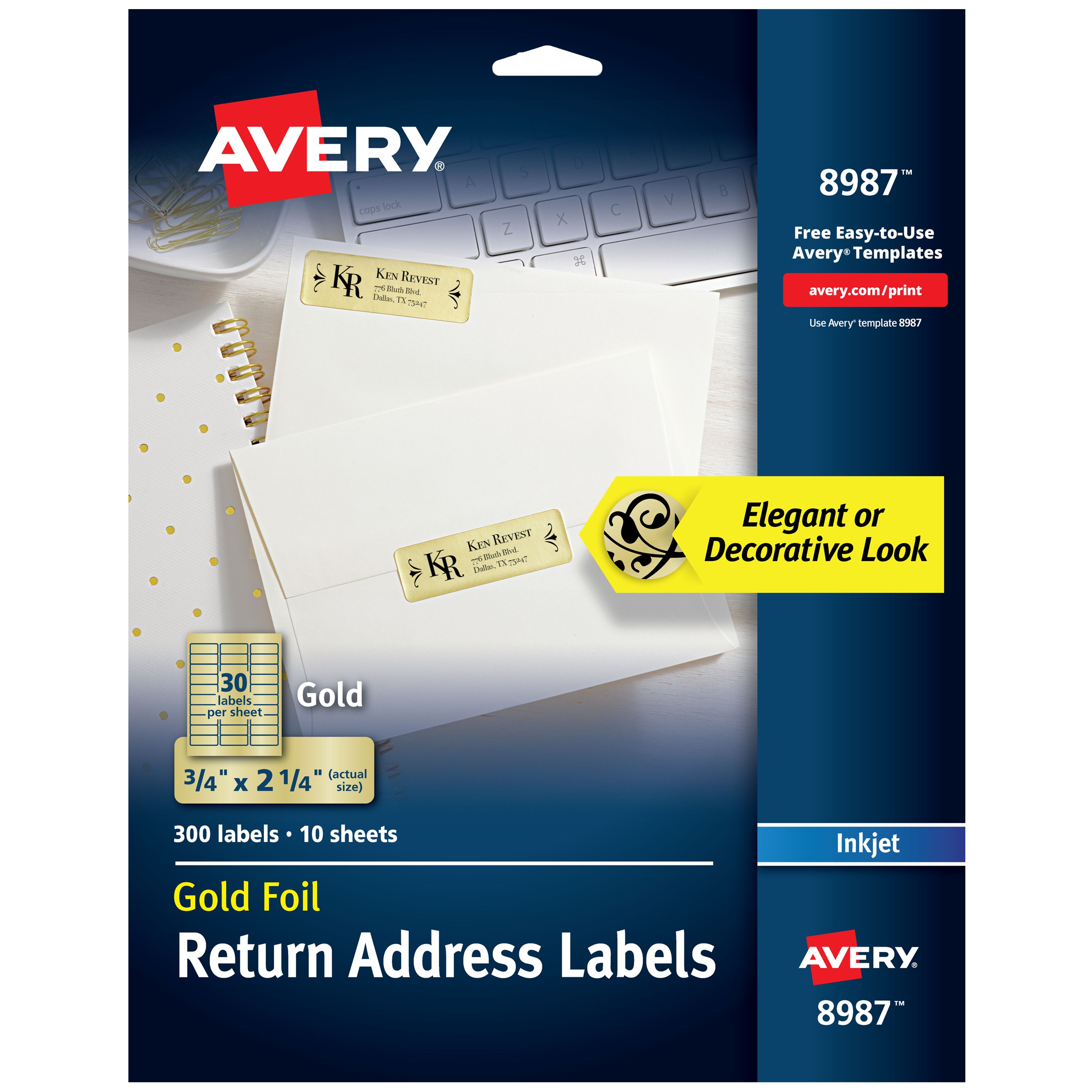 Mailing Labels 8987 | Avery | Avery