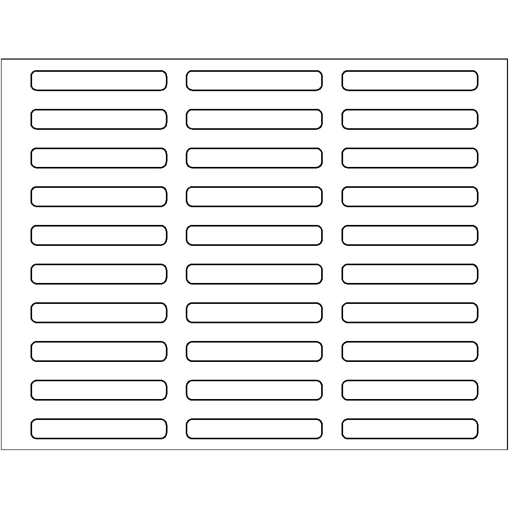 Template for Avery 11442 Index Maker Easy Apply Dividers, 3-Tab | Avery.com