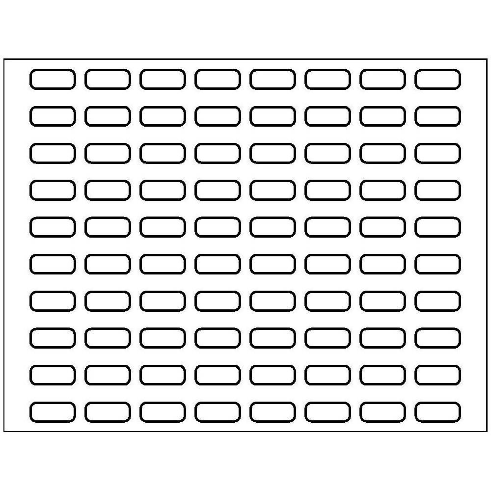 Template for Avery 11581 EcoFriendly Index Maker Easy Apply Dividers, 8 ...