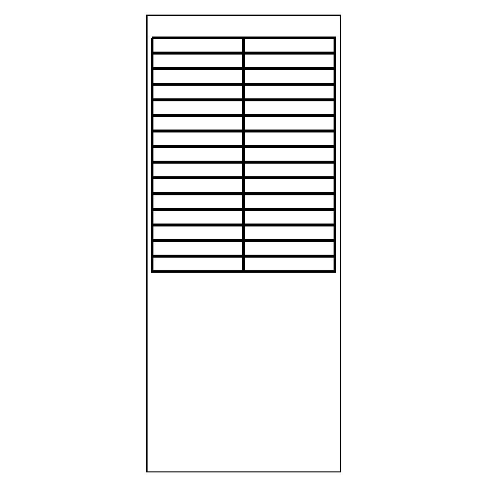 Template for Avery 16239 Index Tabs with Printable Inserts | Avery.com