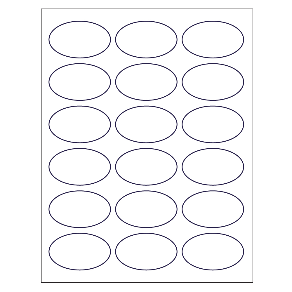 Template for Avery 22921 Print-to-the-Edge Label Variety Pack 1-1/2" x ...