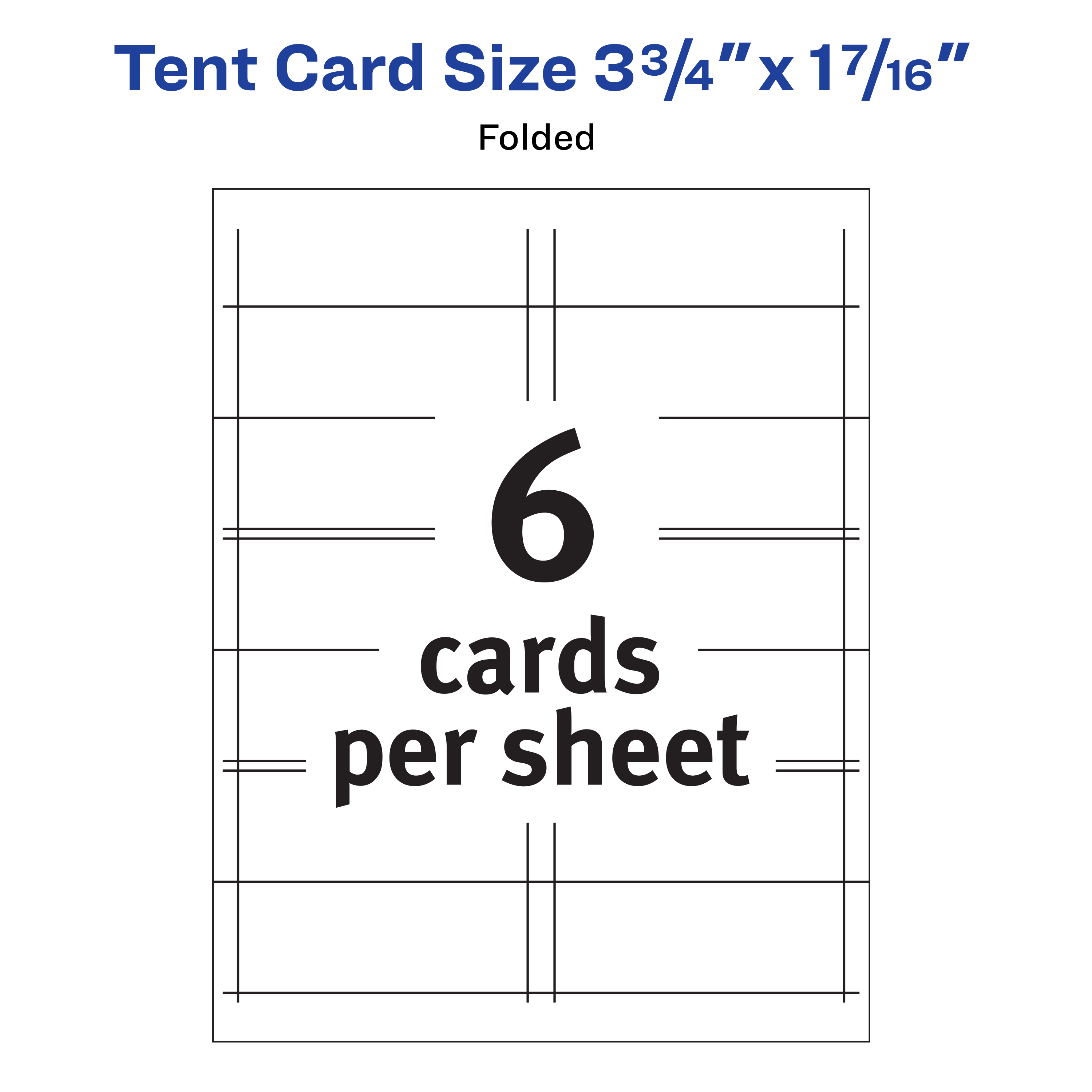 Template for Avery 35701 Cards | Avery.com