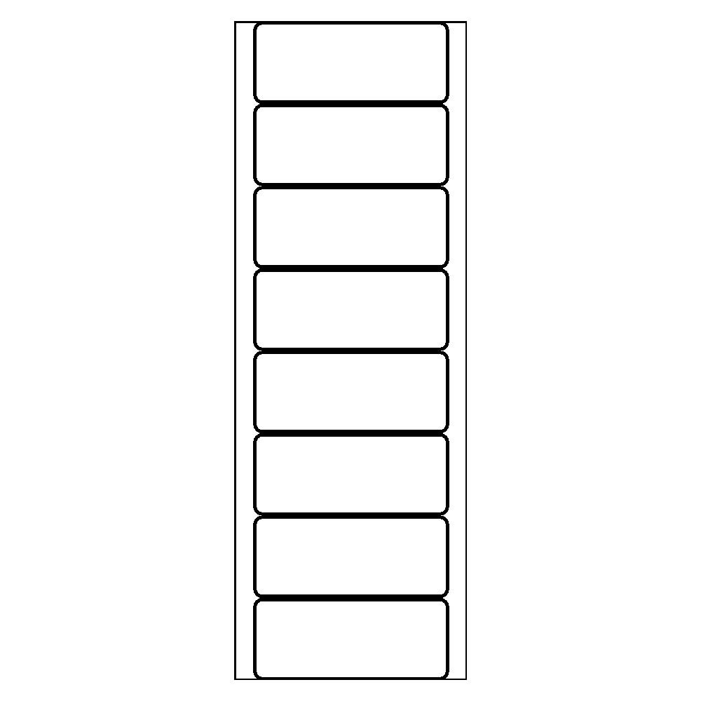 Template for Avery 4060 Pin Fed Mailing Labels 3-1/2" x 1-7/16" | Avery.com