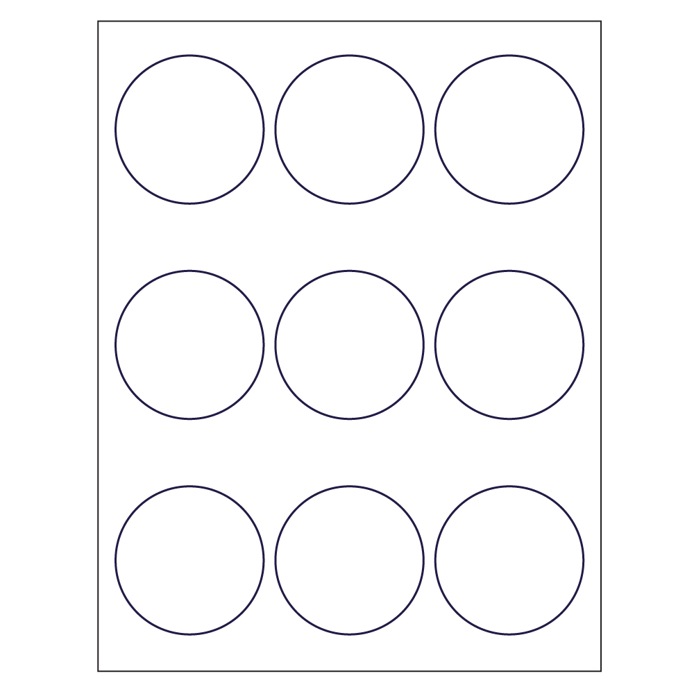 Template for Avery 41462 Print-to-the-Edge Round Labels 2-1/2" | Avery.com