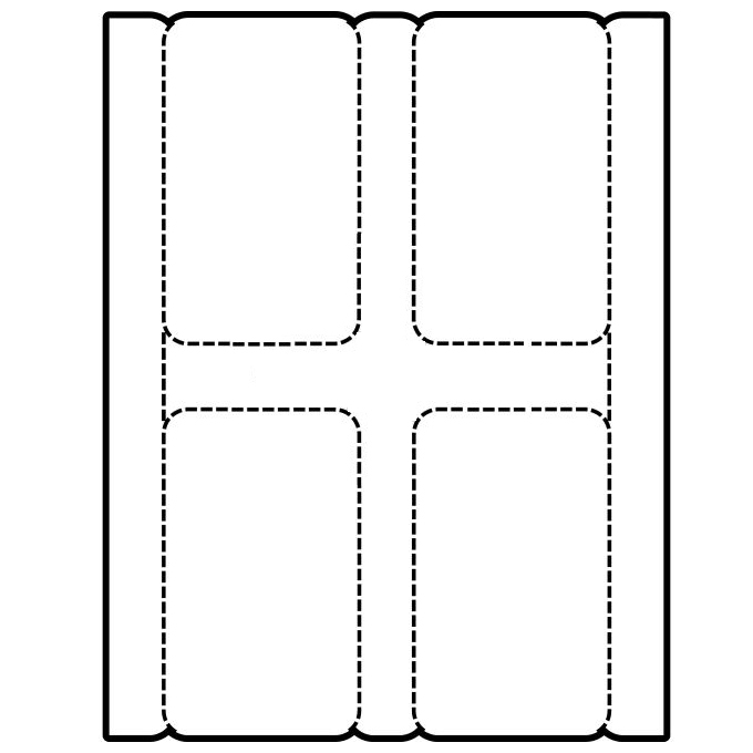 Template for Avery 4780 Flash Cards 3" x 5" | Avery.com