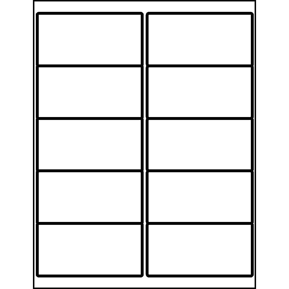 Template for Avery 60525 UltraDuty GHS Labels 2" x 4" | Avery.com