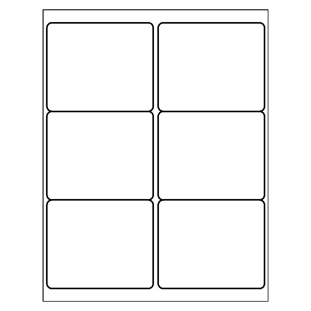 Template for Avery 6499 ID Labels 3-1/3" x 4" | Avery.com