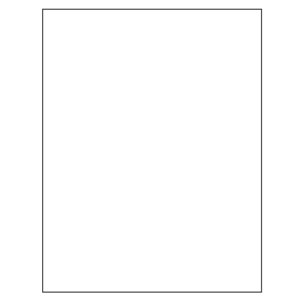 Template for Avery 6575 Durable ID Labels 8-1/2" x 11" | Avery.com