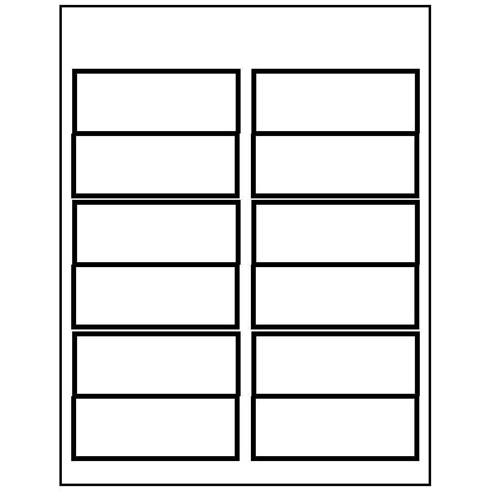 Template for Avery 80017 Place Cards 1-7/16" x 3-3/4" | Avery.com