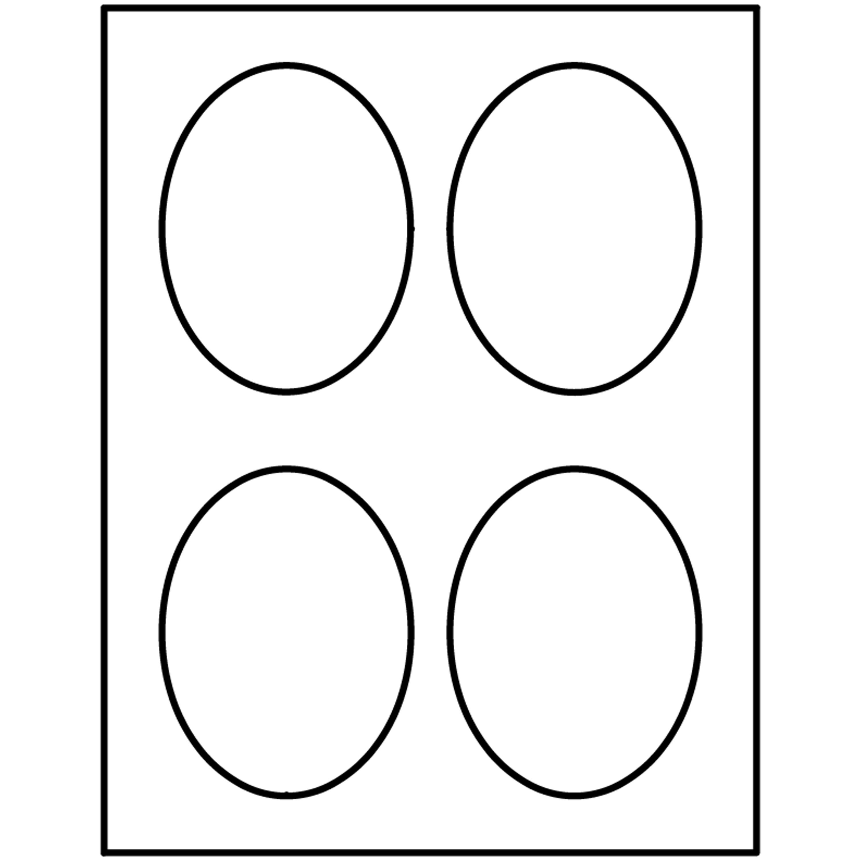 Template for Avery Presta® 94059 Oval Labels 4-1/4" x 3-1/4" | Avery.com