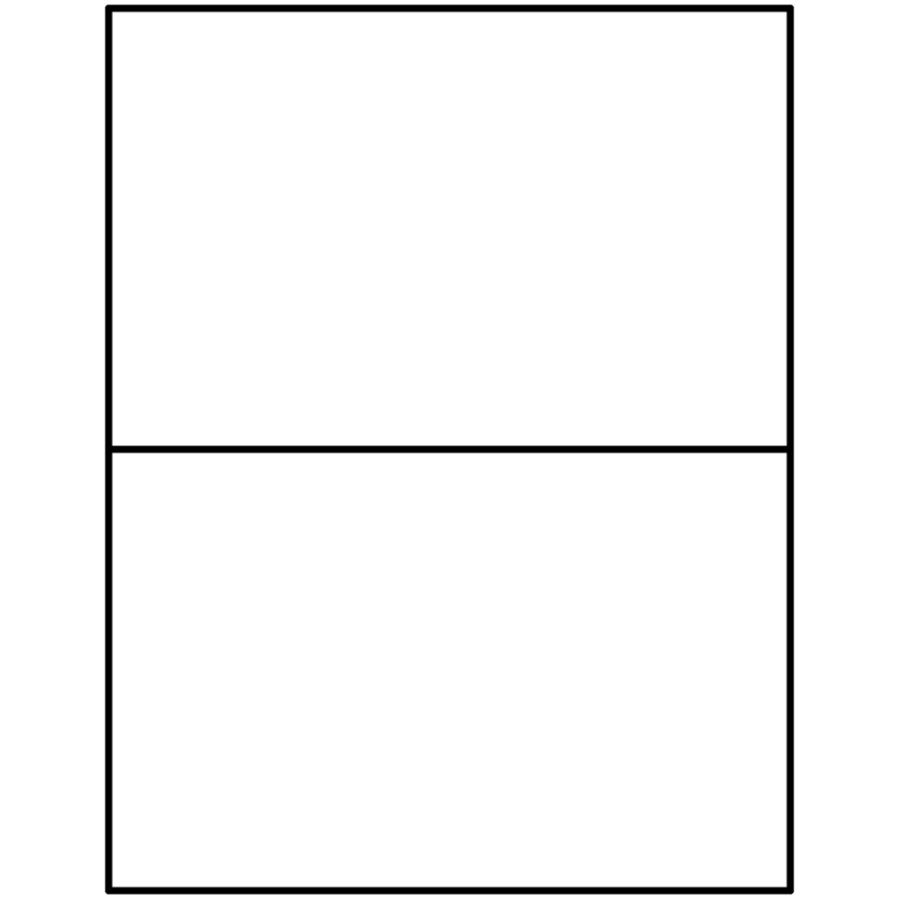 Template for Avery Presta® 94229 Rectangle Labels 5-1/2" x 8-1/2 ...