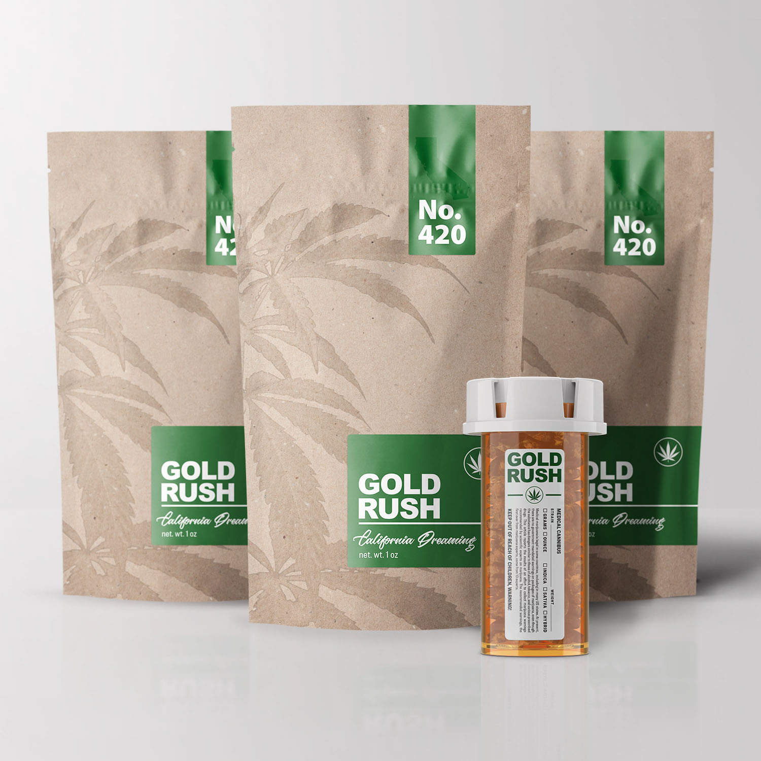 Marijuana Cannabis CBD Templates Free Designs Avery