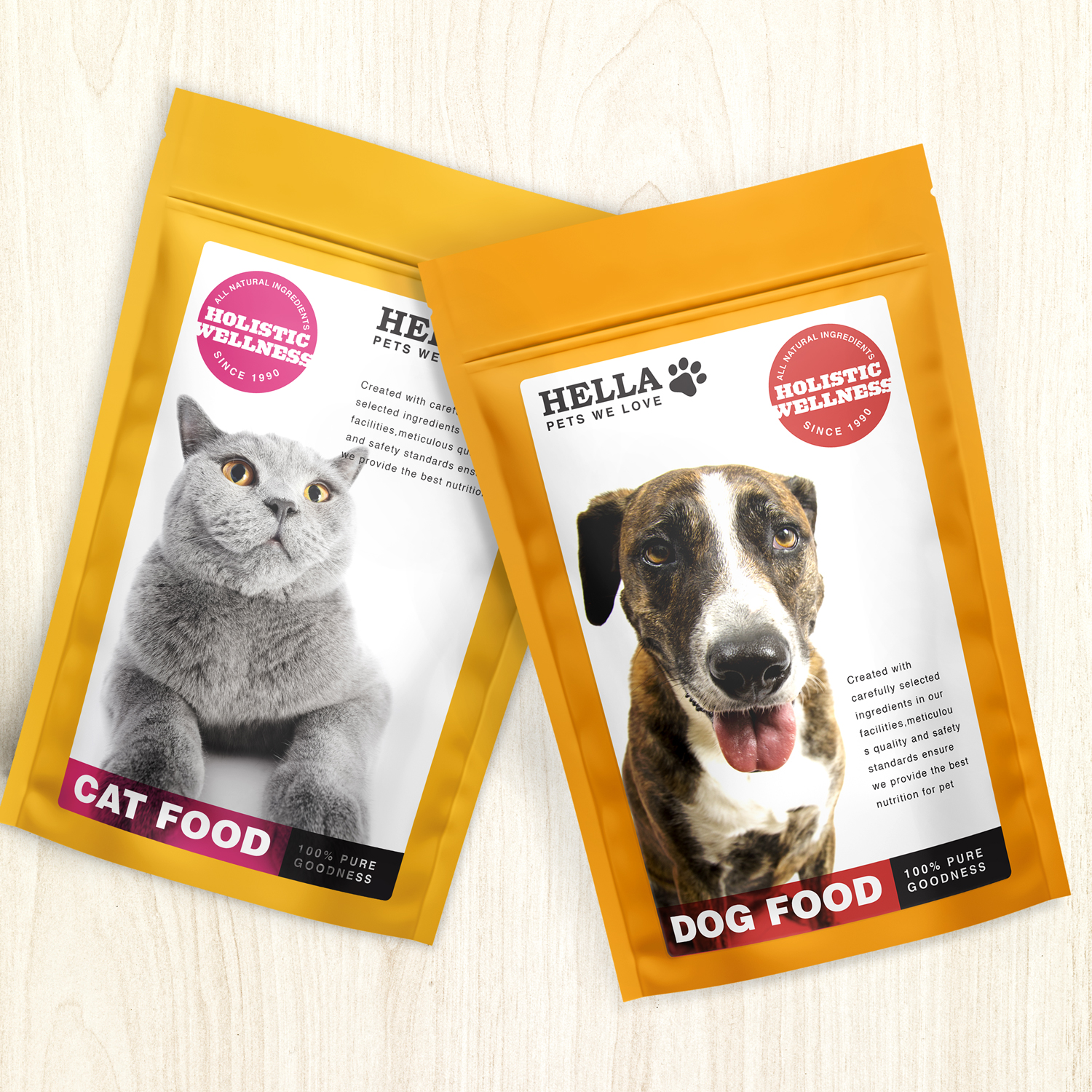 Custom Pet Product Labels - Pet Food Labels