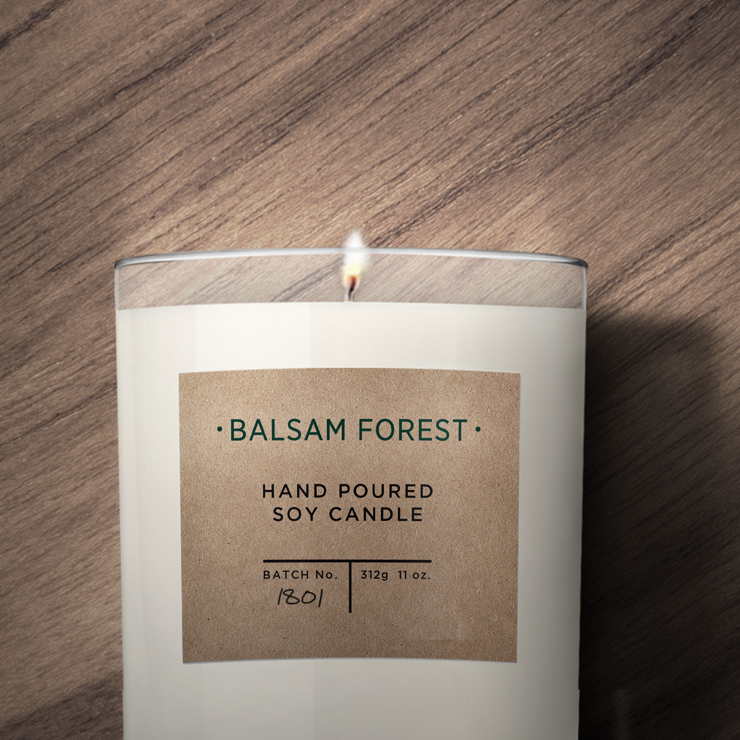 Custom Kraft Brown Labels - Organic, Recycled Labels