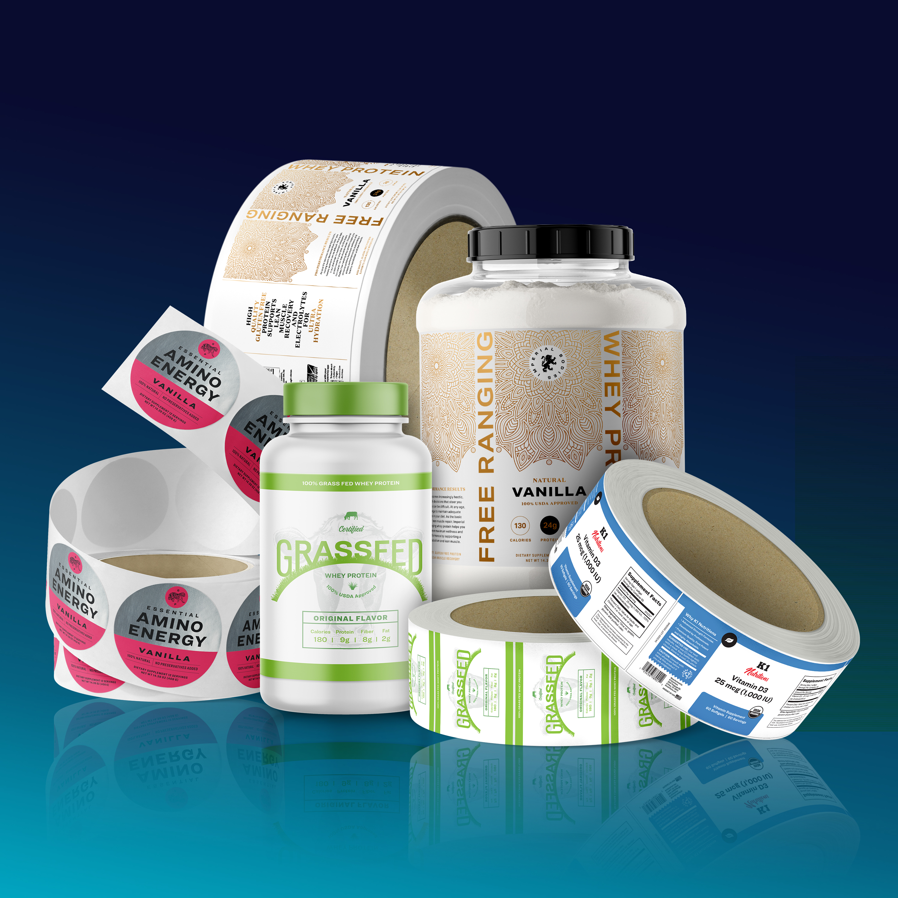 Custom Roll Labels - Premium Online Labels